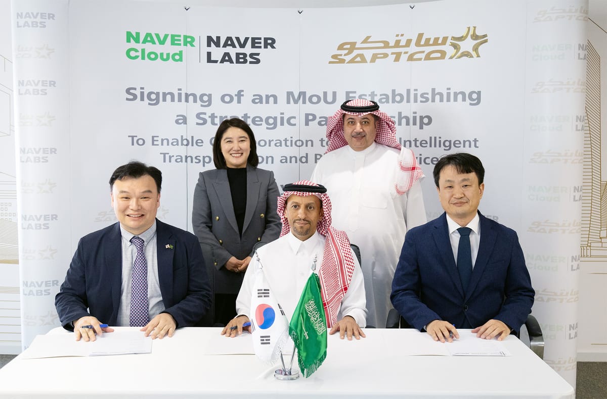 Naver Partners with SAPTCO to Innovate Saudi Arabia's Traffic Management