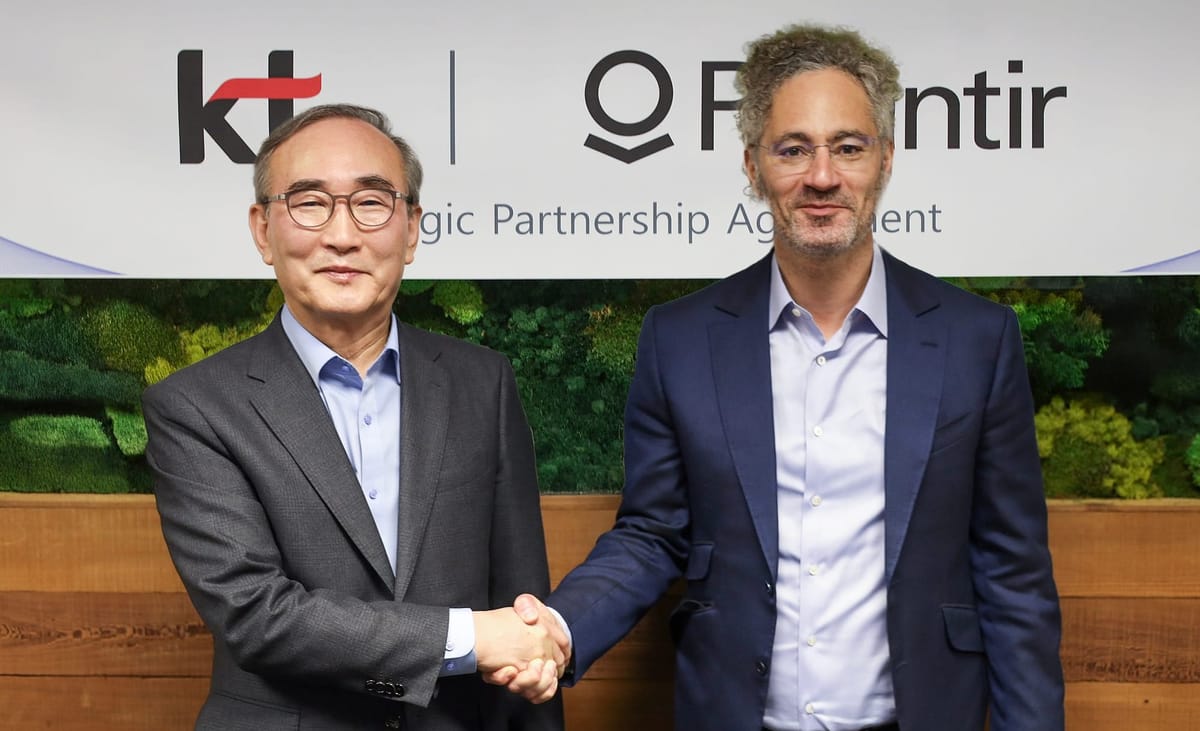 KT and Palantir Partner on AI Transformation in South Korea